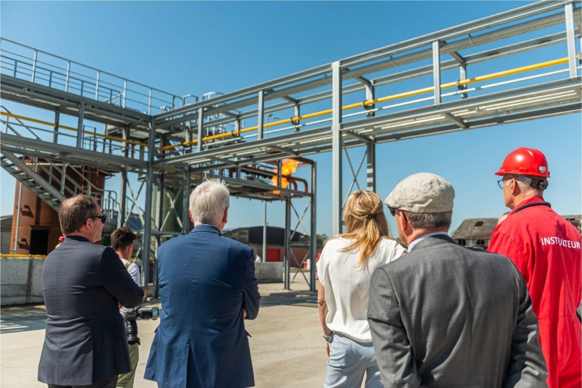 Inhuldiging industriële oefensite Campus Vesta | Stadsbader